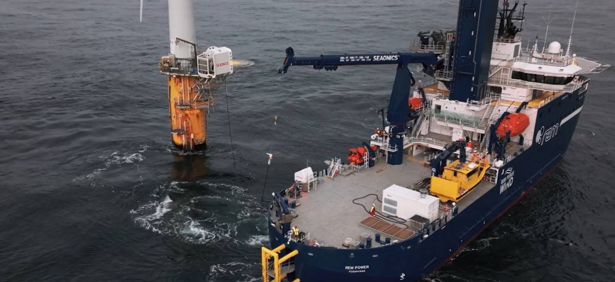 Vard : le système de recharge Ocean Charger testé avec succès sur le ...