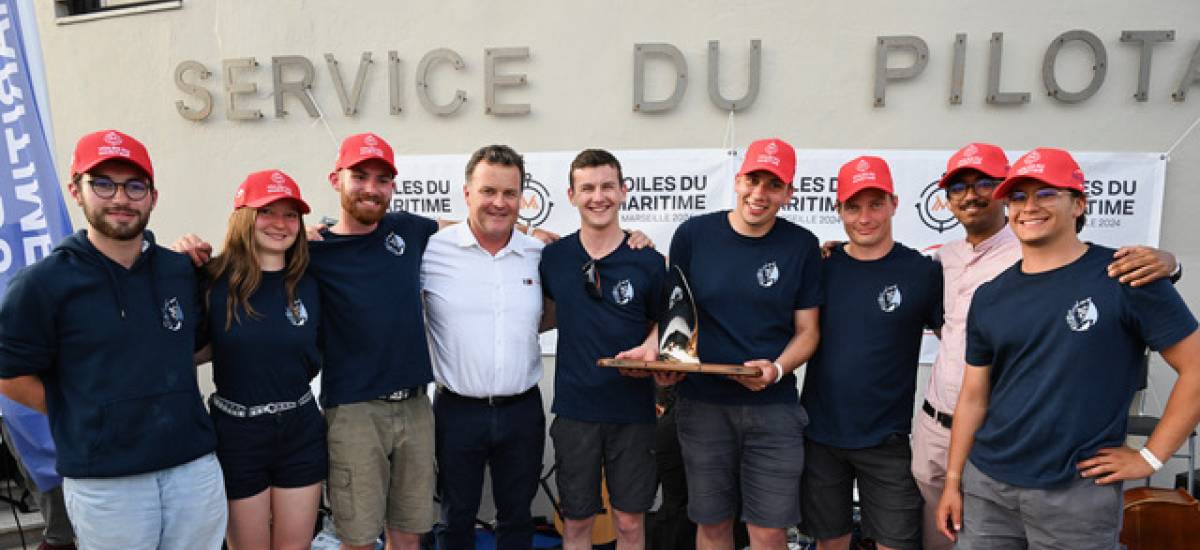 L’ENSM Marseille remporte la première édition des Voiles du Maritime | Mer et Marine