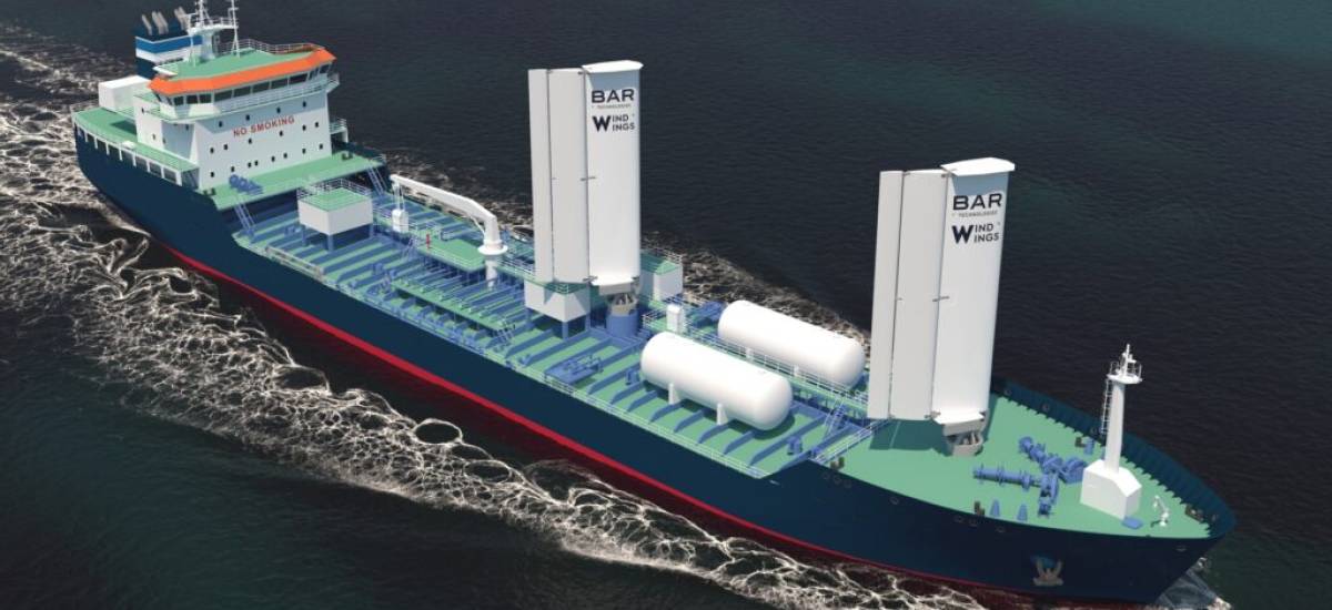 Propulsion vélique : BAR Technologies lance de nouvelles WindWings pour de plus petits navires ...