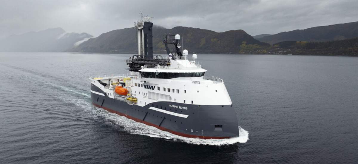 Eolien : Ulstein livre le CSOV Olympic Notos | Mer et Marine