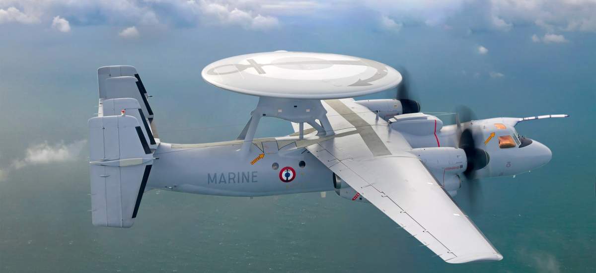 Marine nationale : la production du premier des nouveaux avions radars ...