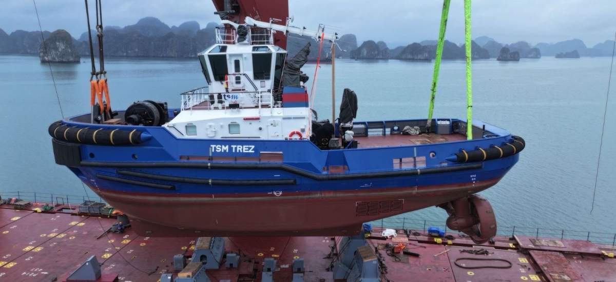 Le nouveau remorqueur TSM Trez est arrivé au port de Sète | Mer et Marine