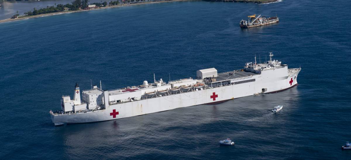 Le navire-hôpital américain USNS Comfort sera déployé cette année en ...