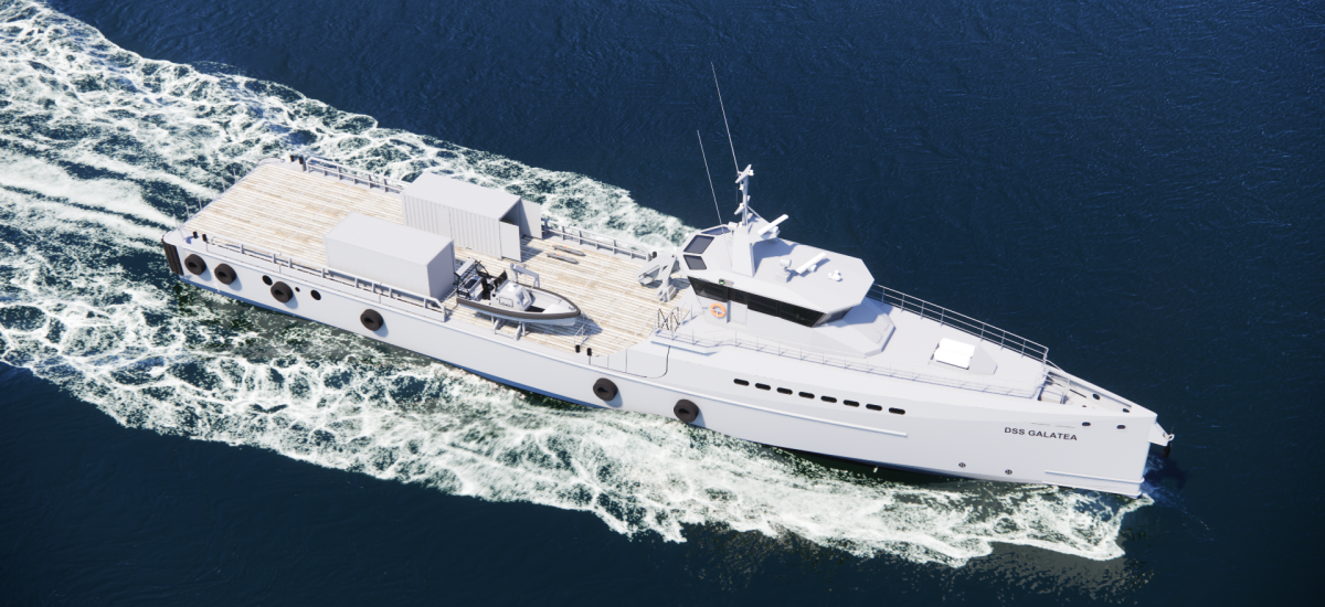 Damen et Fugro vont exploiter un navire de surveillance équipé de ...