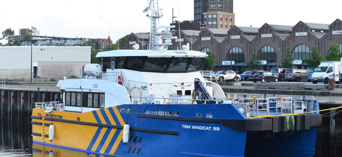 Le TSM Windcat 59 est entré en service aux Pays-Bas | Mer et Marine
