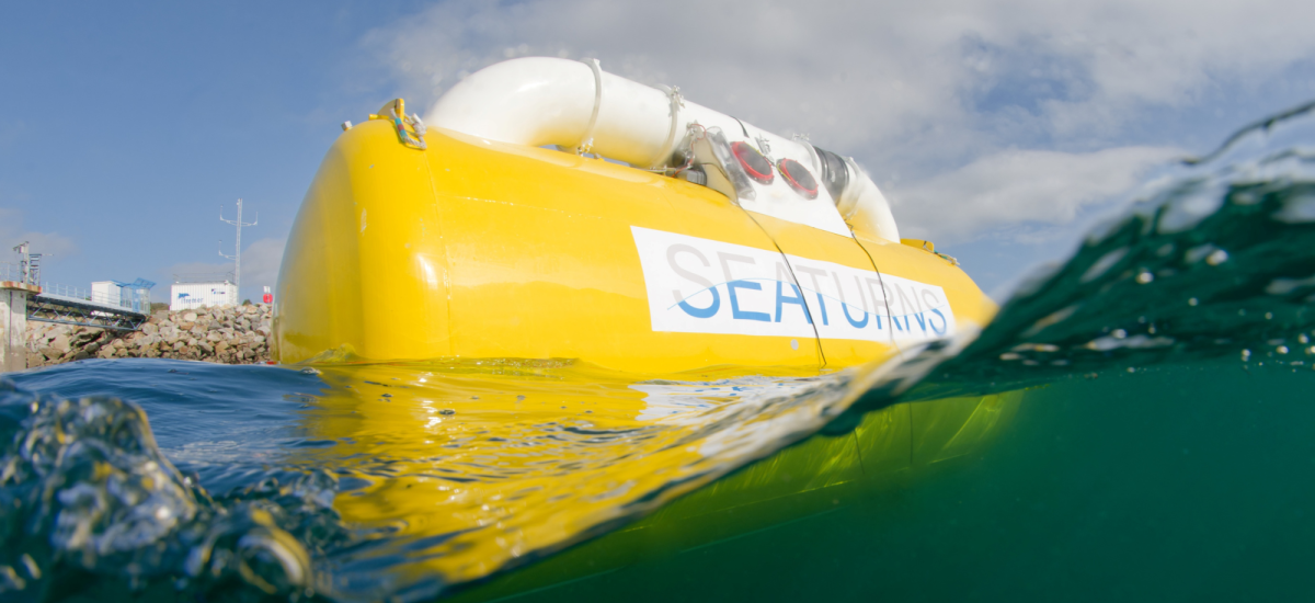 Seaturns prépare le déploiement de son houlomoteur sur le site d’essais ...