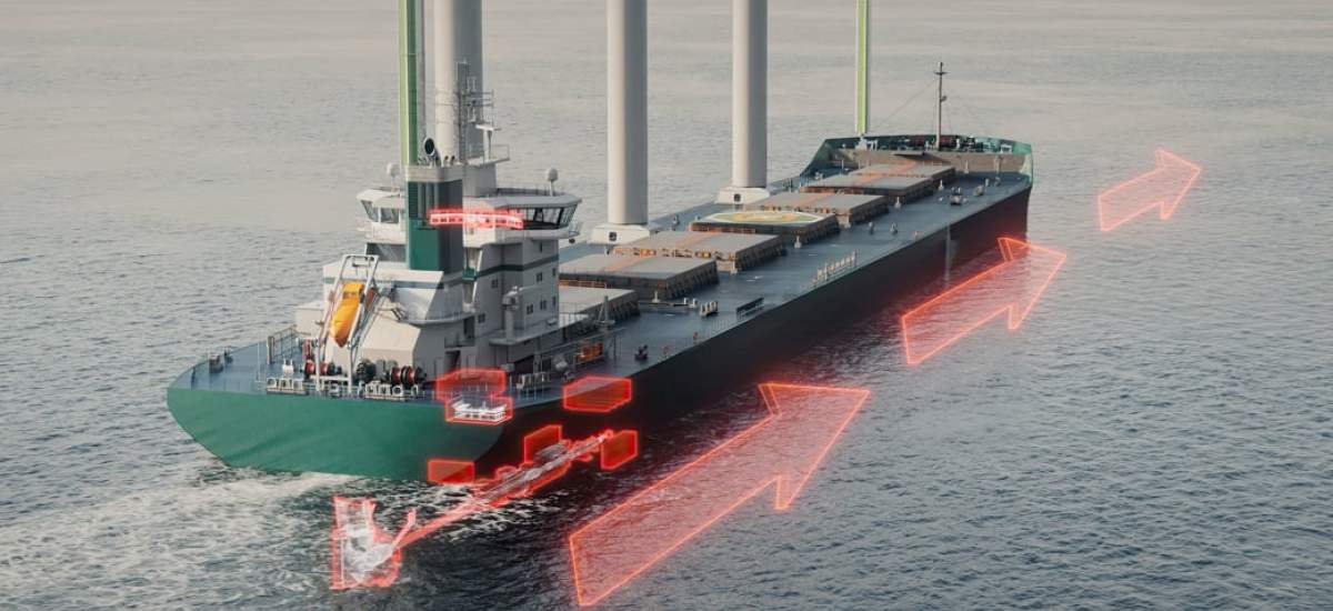 Kongsberg lance un service dédié à l'installation de propulsion vélique | Mer et Marine