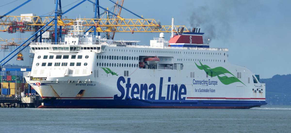 À bord du ferry Stena Embla pour une rotation en mer d’Irlande | Mer et ...