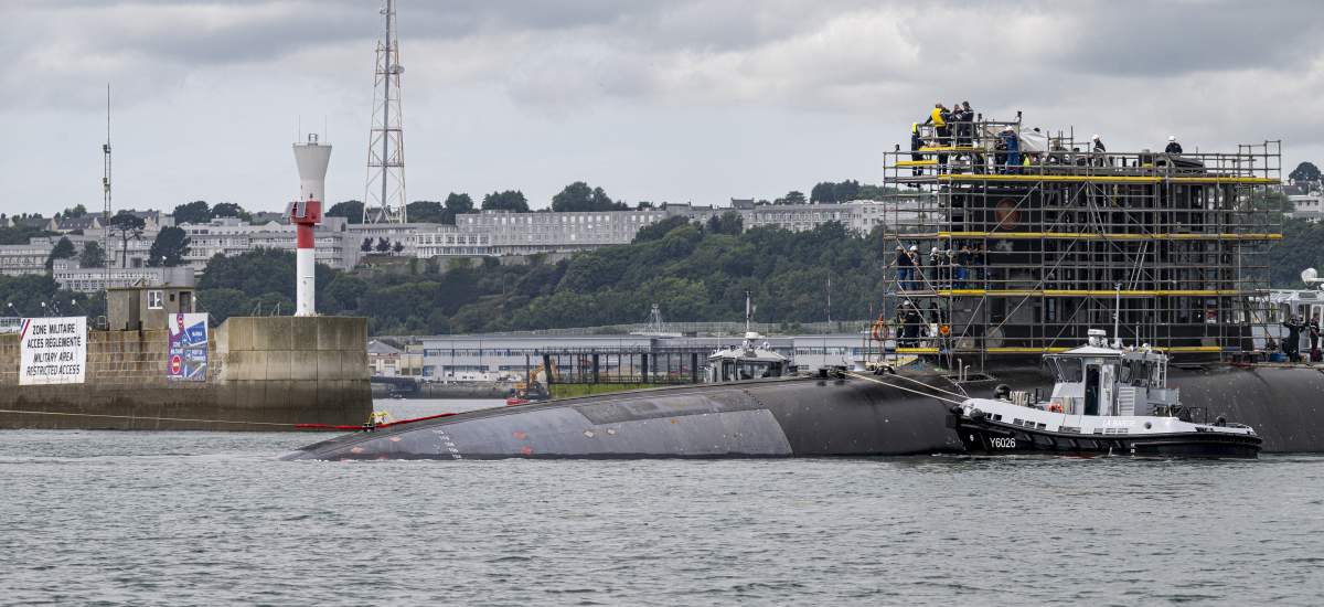 Le SNLE Le Vigilant débute la dernière phase de son deuxième arrêt ...