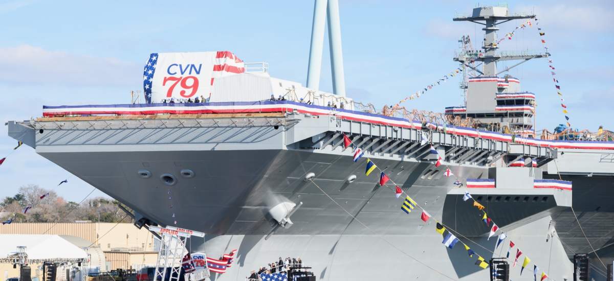 La livraison du prochain porte-avions américain reportée de deux ans ...