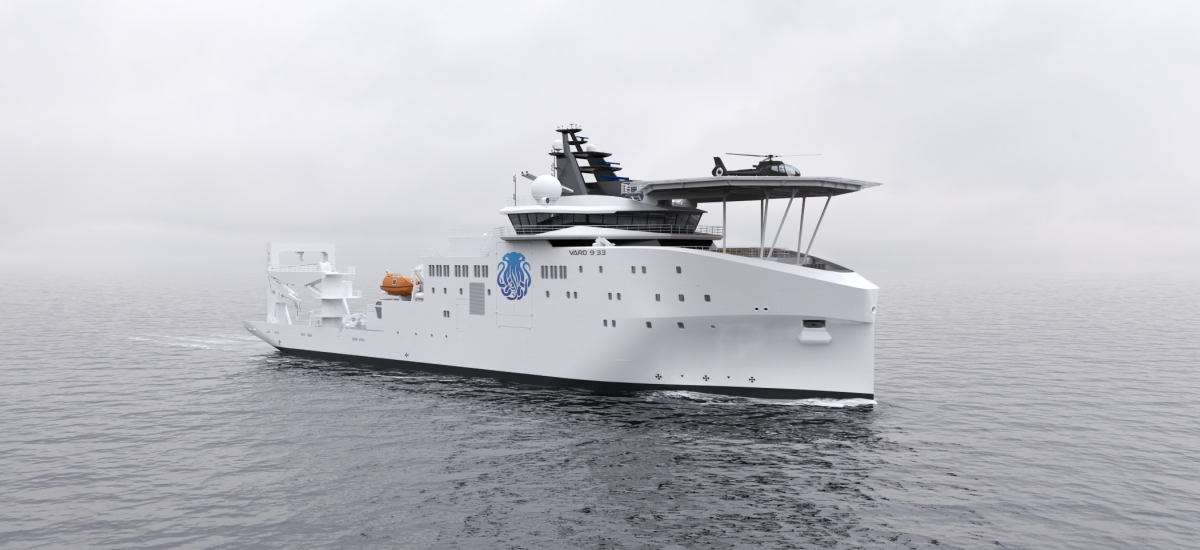 Un navire scientifique avancé commandé à Vard | Mer et Marine