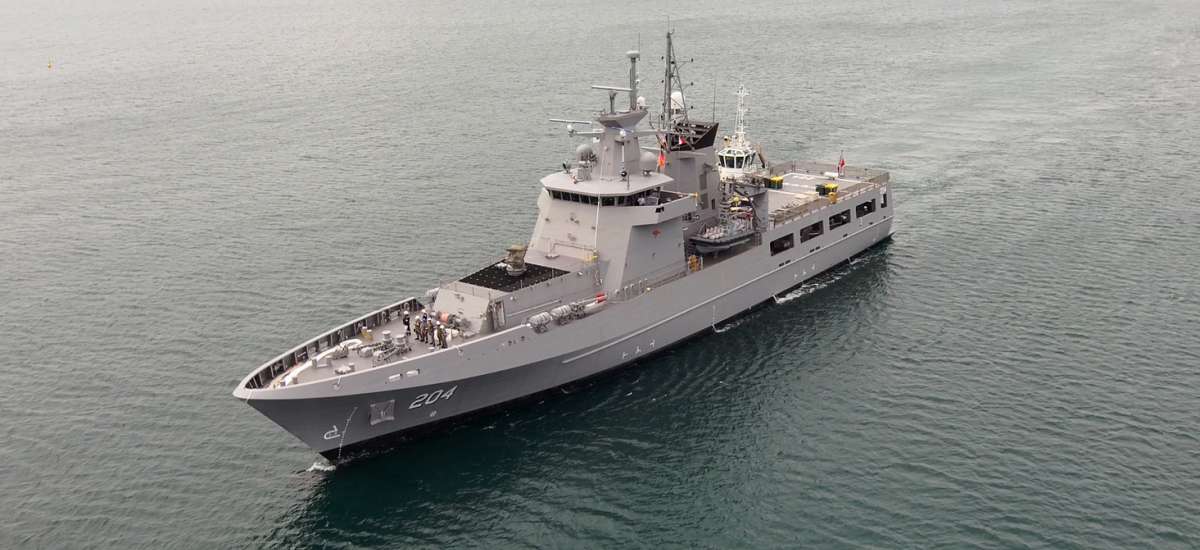 La marine australienne accueille son deuxième OPV de la classe Arafura ...