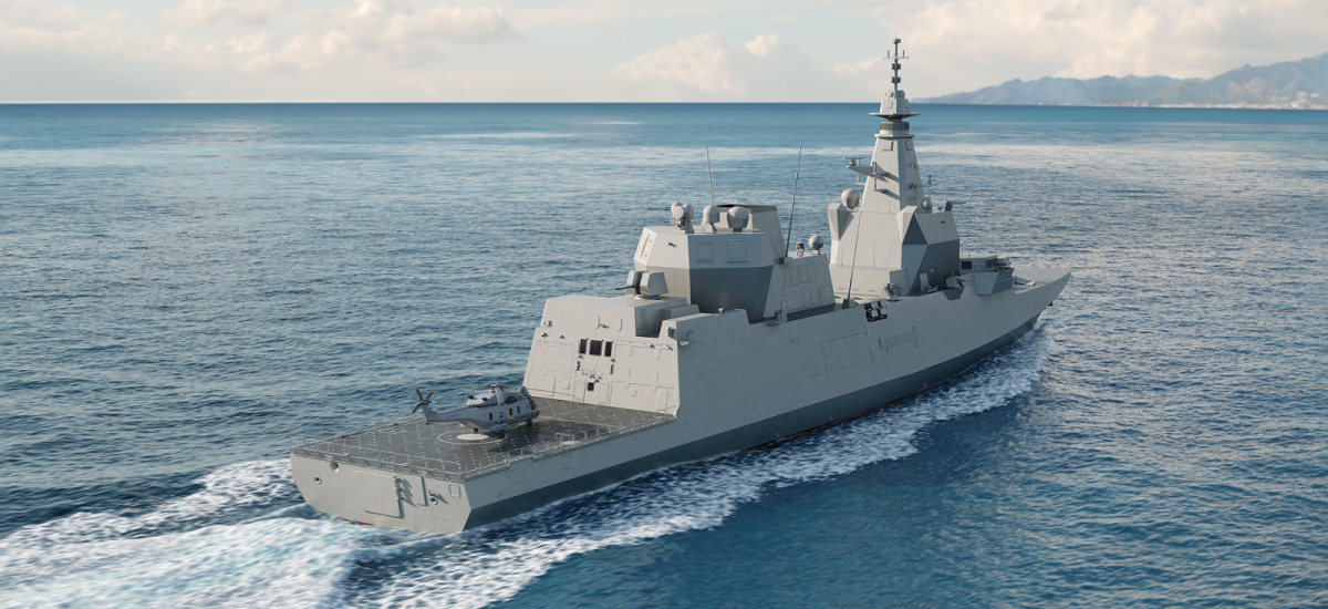 Nouvelles vues des futures frégates italiennes du type FREMM EVO | Mer ...