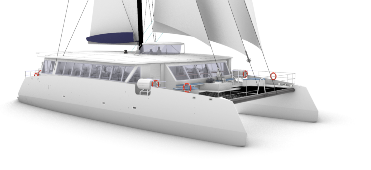 Sailcoop prépare un navire de transport de passagers à la voile pour la ...