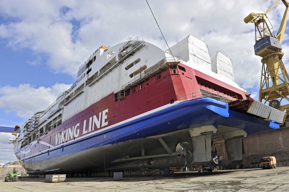 STX Finland livre le premier grand ferry doté d’une propulsion au GNL ...