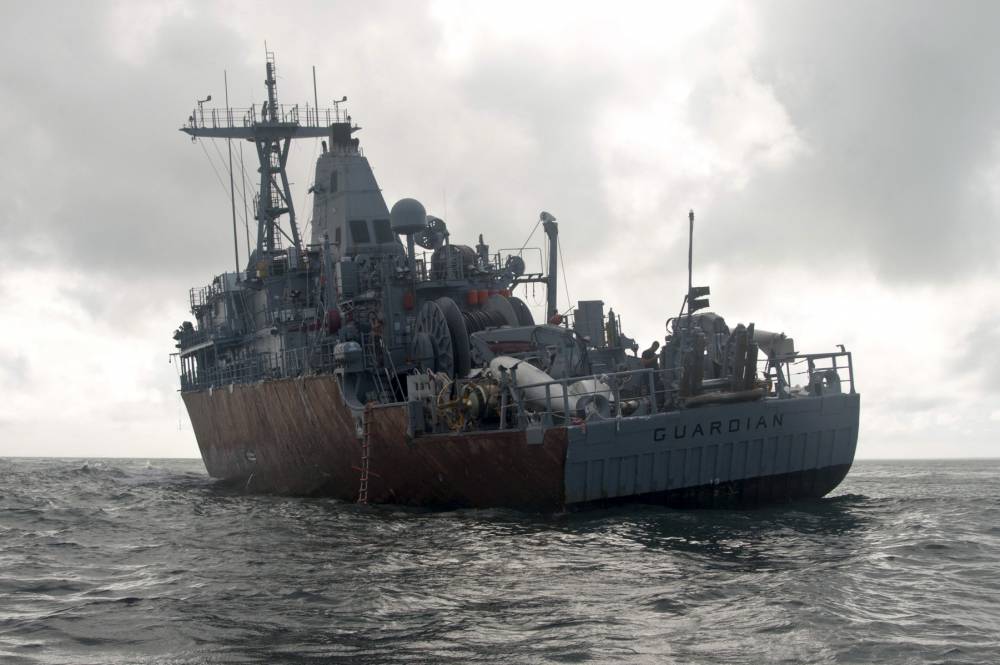 USS Guardian : Les opérations de déconstruction retardées | Mer et Marine