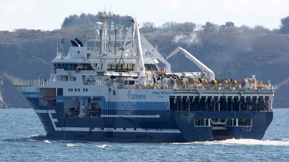 Brève escale brestoise pour l'Oceanic Endeavour | Mer et Marine