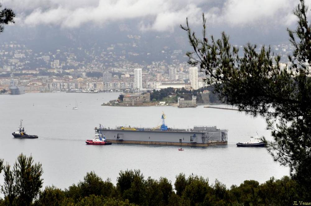 Toulon : Le dock de déconstruction des vieilles coques est arrivé | Mer ...