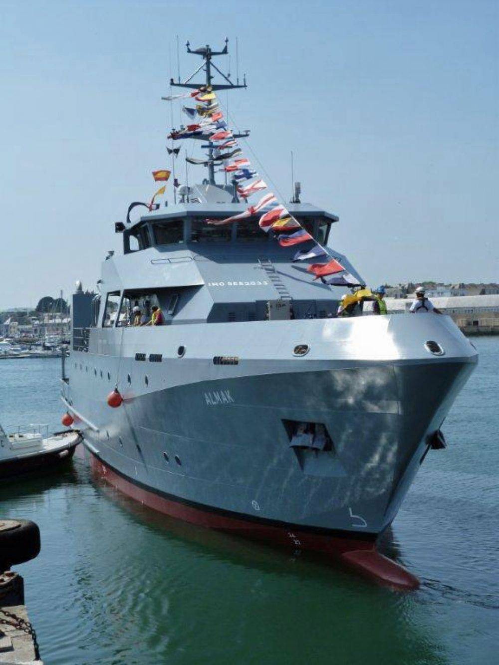 Le bâtiment de formation Almak mis à l’eau | Mer et Marine