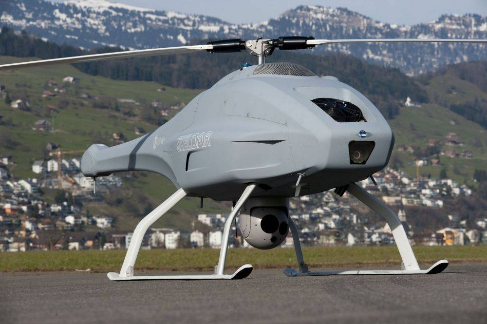 Le drone Skeldar bientôt déployé à la mer | Mer et Marine