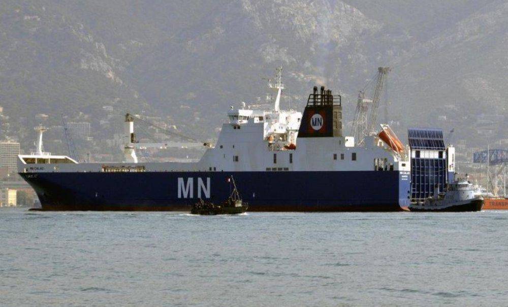 Le nouveau roulier de la Maritime Nantaise rejoint Toulon | Mer et Marine