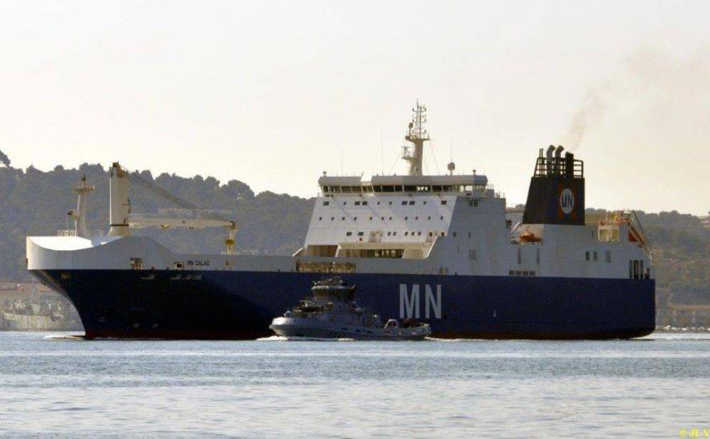 Le nouveau roulier de la Maritime Nantaise rejoint Toulon | Mer et Marine