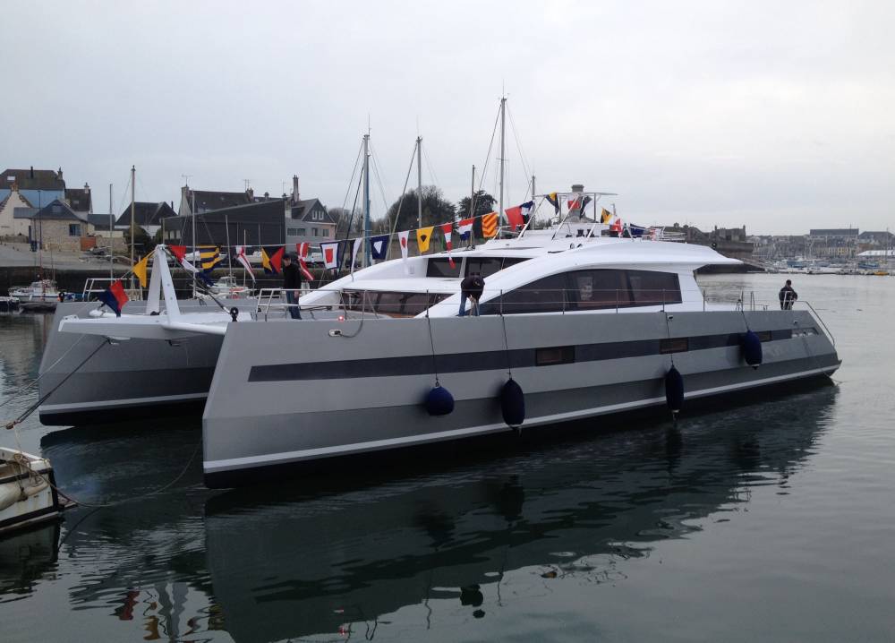 JFA met à l'eau son nouveau catamaran Long Island 85 | Mer et Marine