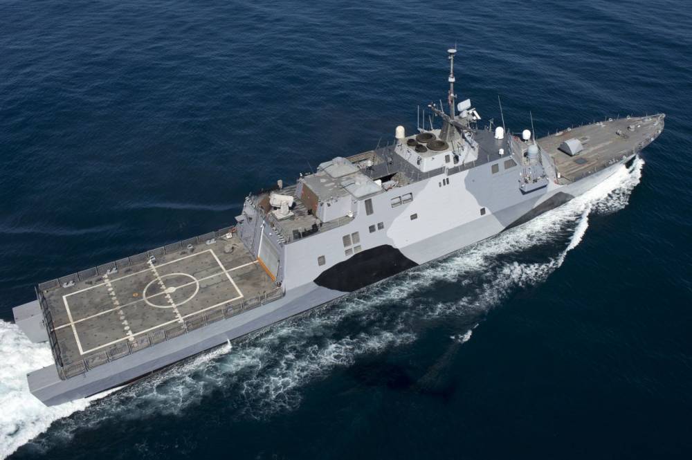US Navy : Lancement du 8ème LCS du type Freedom | Mer et Marine