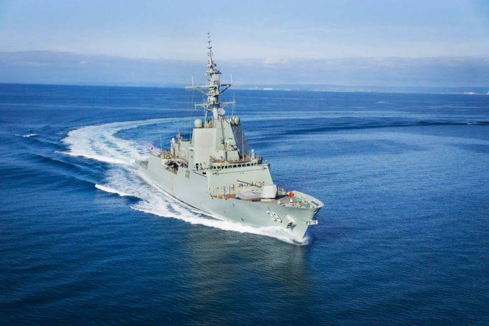 Mise à l’eau du destroyer HMAS Brisbane | Mer et Marine