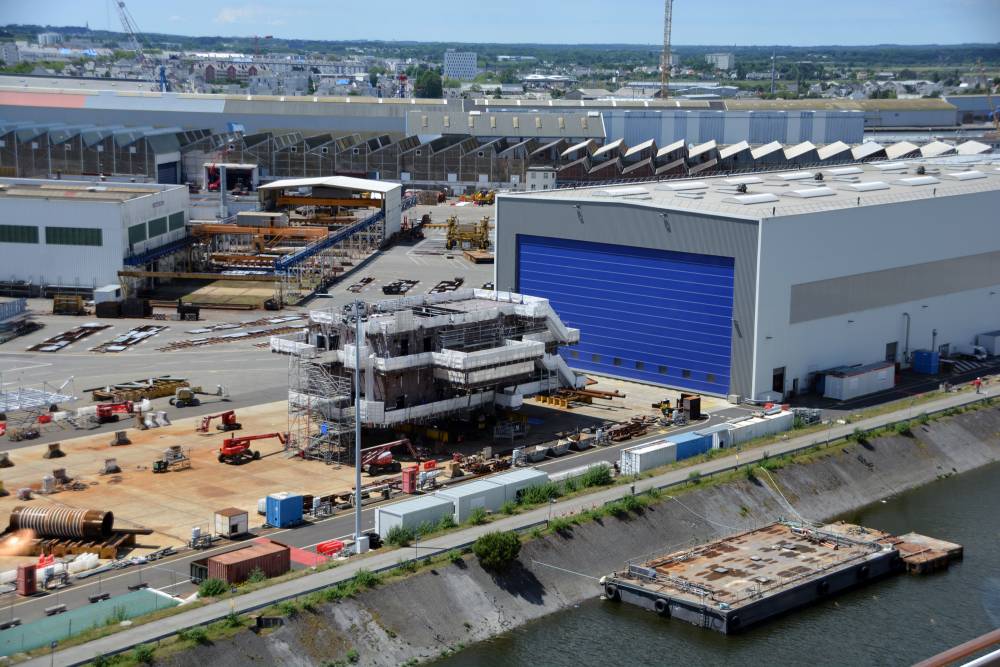 Eolien offshore : STX assemble l’une des plus grosses sous-stations au ...