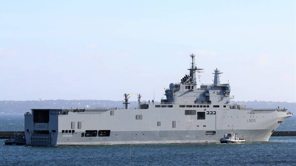 Le Dixmude a quitté Brest | Mer et Marine
