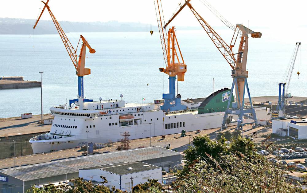 Brest : Premier navire de l’année chez Damen | Mer et Marine