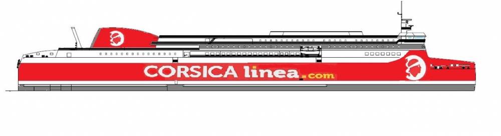 Corsica Linea commande un ferry GNL au chantier italien Visentini | Mer ...