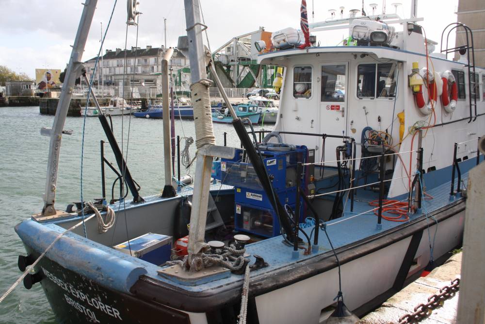 Campagne géophysique sur le futur parc éolien de Guérande | Mer et Marine