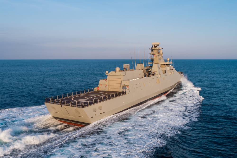 La nouvelle corvette mexicaine parée | Mer et Marine