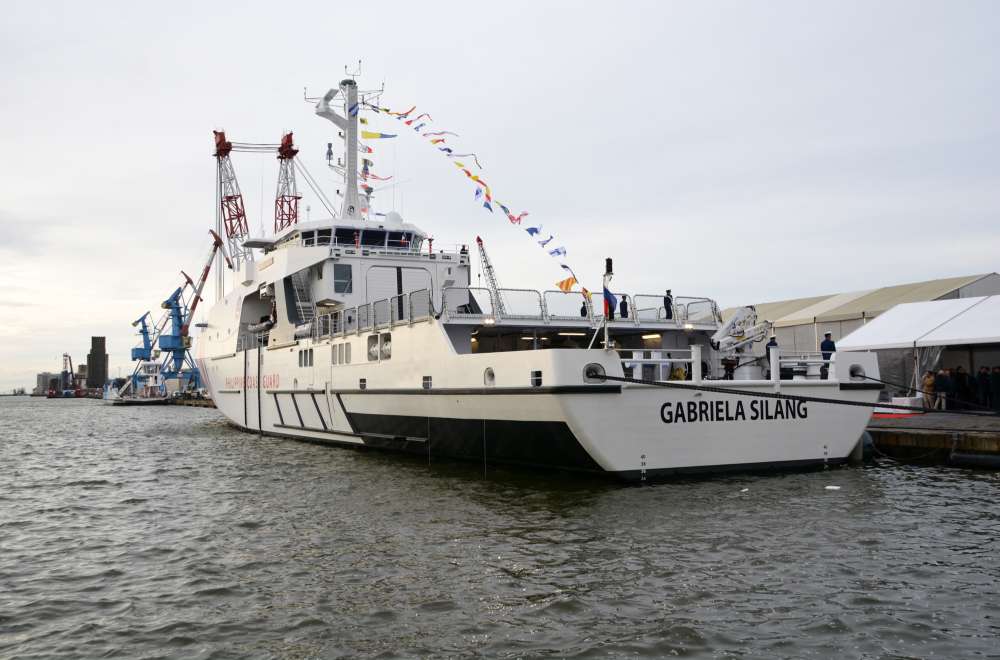 Philippine Coast Guard takes delivery of 84-m OPV built by Ocea | Mer ...