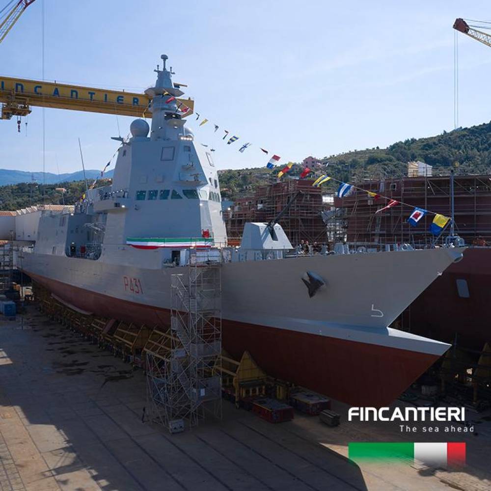 Fincantieri lance le PPA Francesco Morosini | Mer et Marine