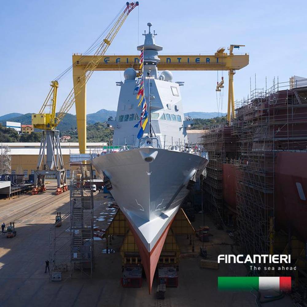 Fincantieri lance le PPA Francesco Morosini | Mer et Marine