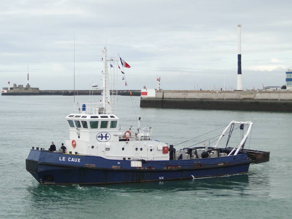Merré livre le Benthos au port du Havre | Mer et Marine