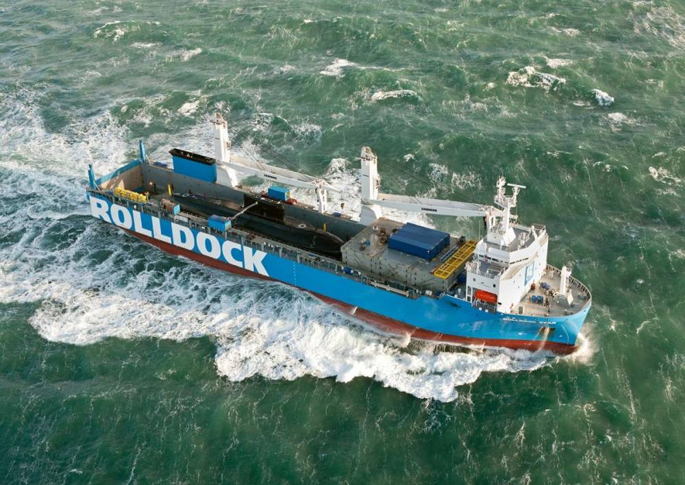 Le Rolldock Storm transportera le SNA Perle de Toulon à Cherbourg | Mer ...