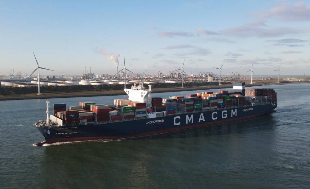 A la découverte du porte-conteneurs géant CMA CGM Jacques Saadé | Mer ...