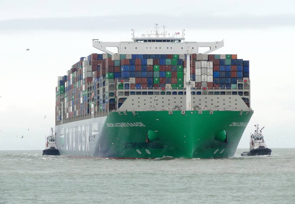 A la découverte du porte-conteneurs géant CMA CGM Jacques Saadé | Mer ...