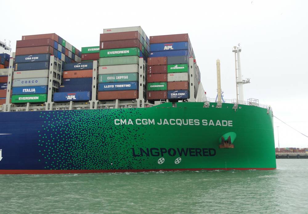 A la découverte du porte-conteneurs géant CMA CGM Jacques Saadé | Mer ...
