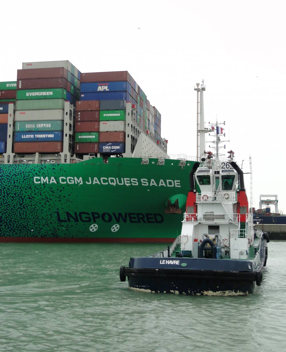 A la découverte du porte-conteneurs géant CMA CGM Jacques Saadé | Mer ...