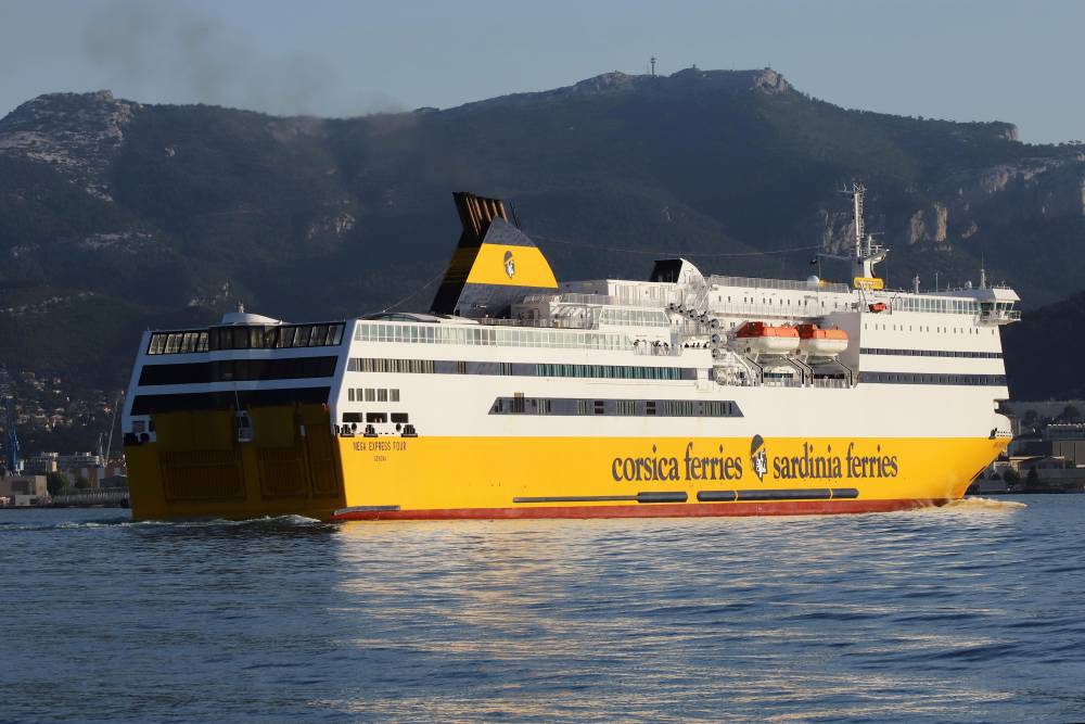 Corsica Ferries : le Mega Express Four en route pour l’Irlande | Mer et ...
