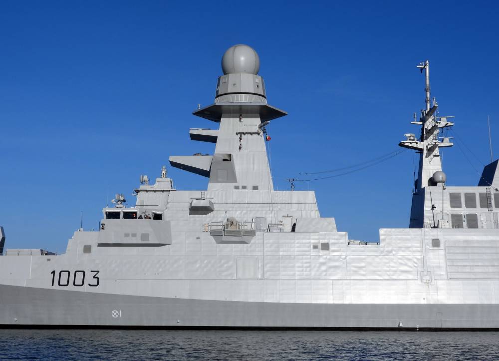 La deuxième FREMM italienne vendue à l'Egypte en essais | Mer et Marine