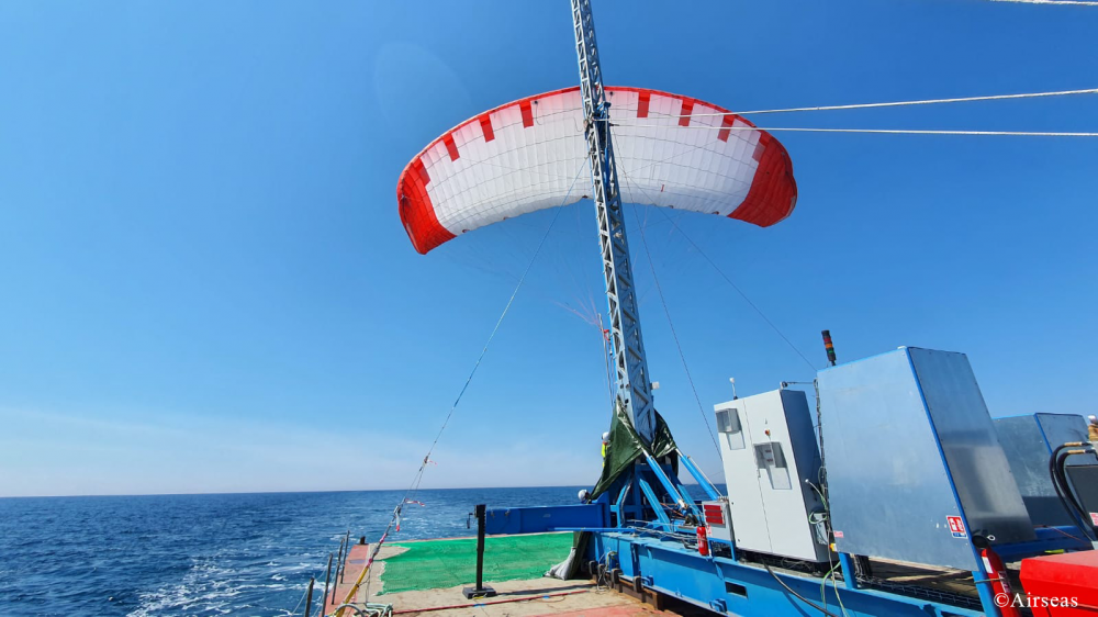 Airseas teste en mer son système Seawing | Mer et Marine