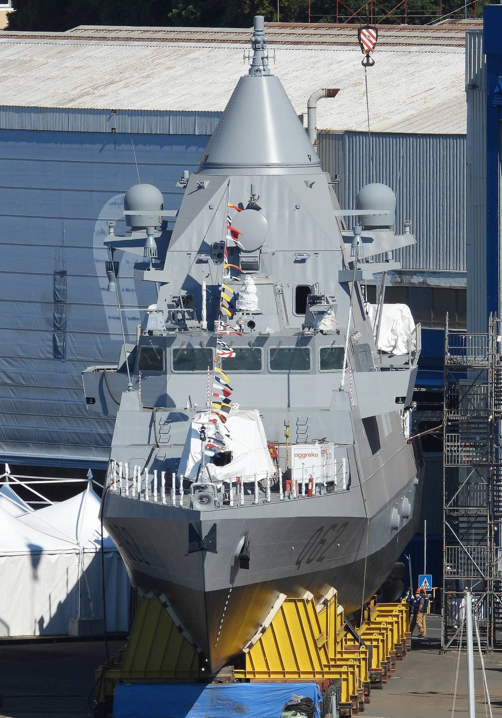 Fincantieri lance un second OPV et débute la construction du LPD pour ...