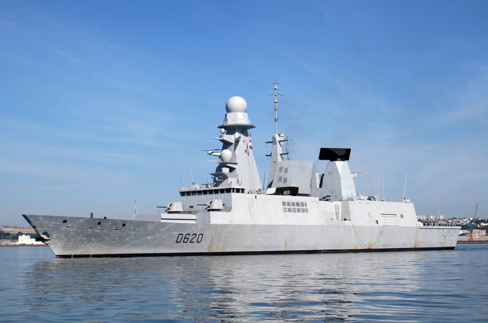 Le Forbin de passage à Brest | Mer et Marine