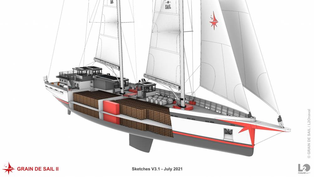 Francisé, le voilier-cargo Grain de Sail II va bientôt rejoindre la ...